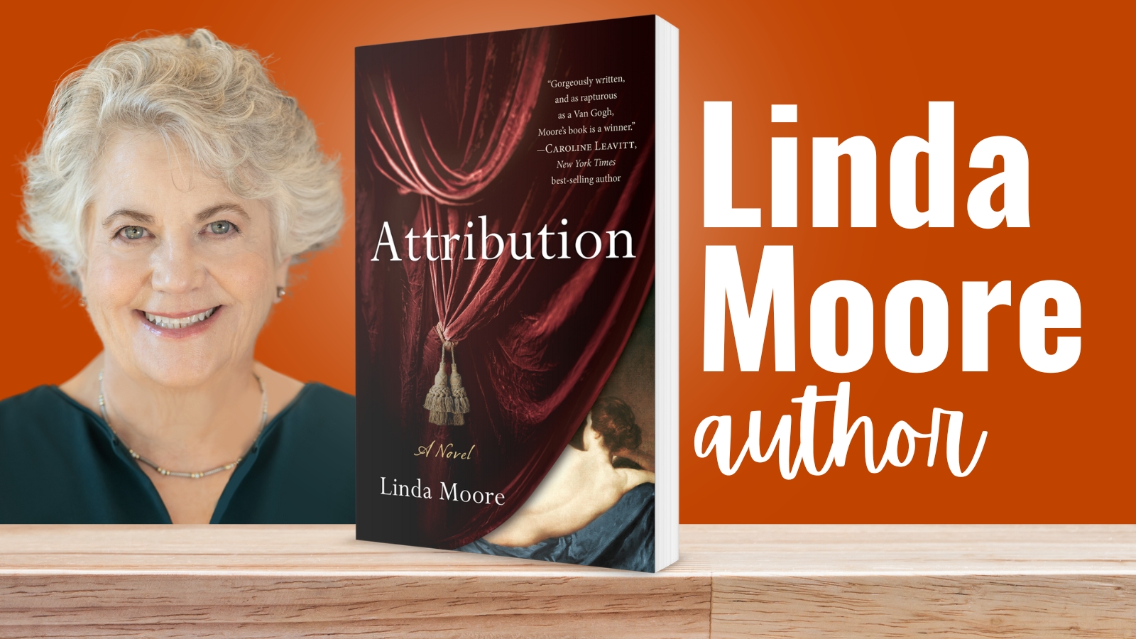 Author Linda Moore on Attribution, a Novel about a PhD Student