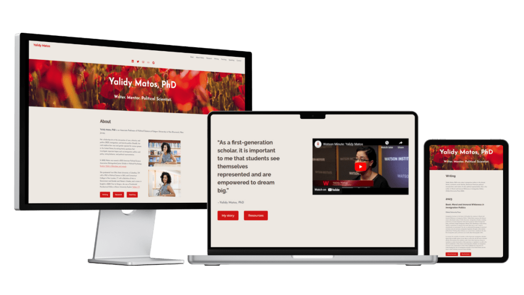 Winners of the 2023 Best Personal Academic Websites Contest