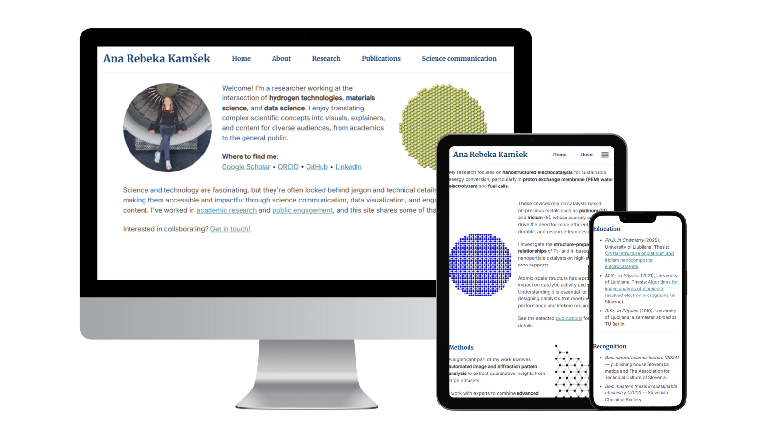 Winners of the Best Personal Academic Websites Contest 2025