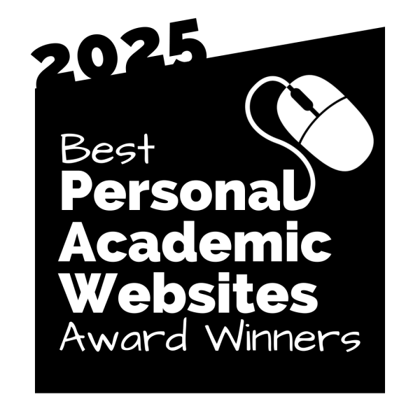 Winners of the Best Personal Academic Websites Contest 2025